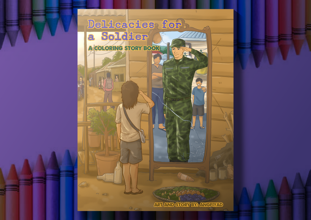 Delicacies For A Soldier - A Coloring Story Book