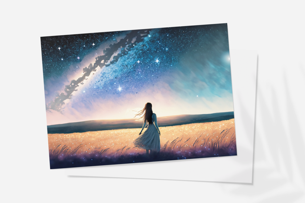 Voice-Animated Future Postcard｜Be true to yourself
