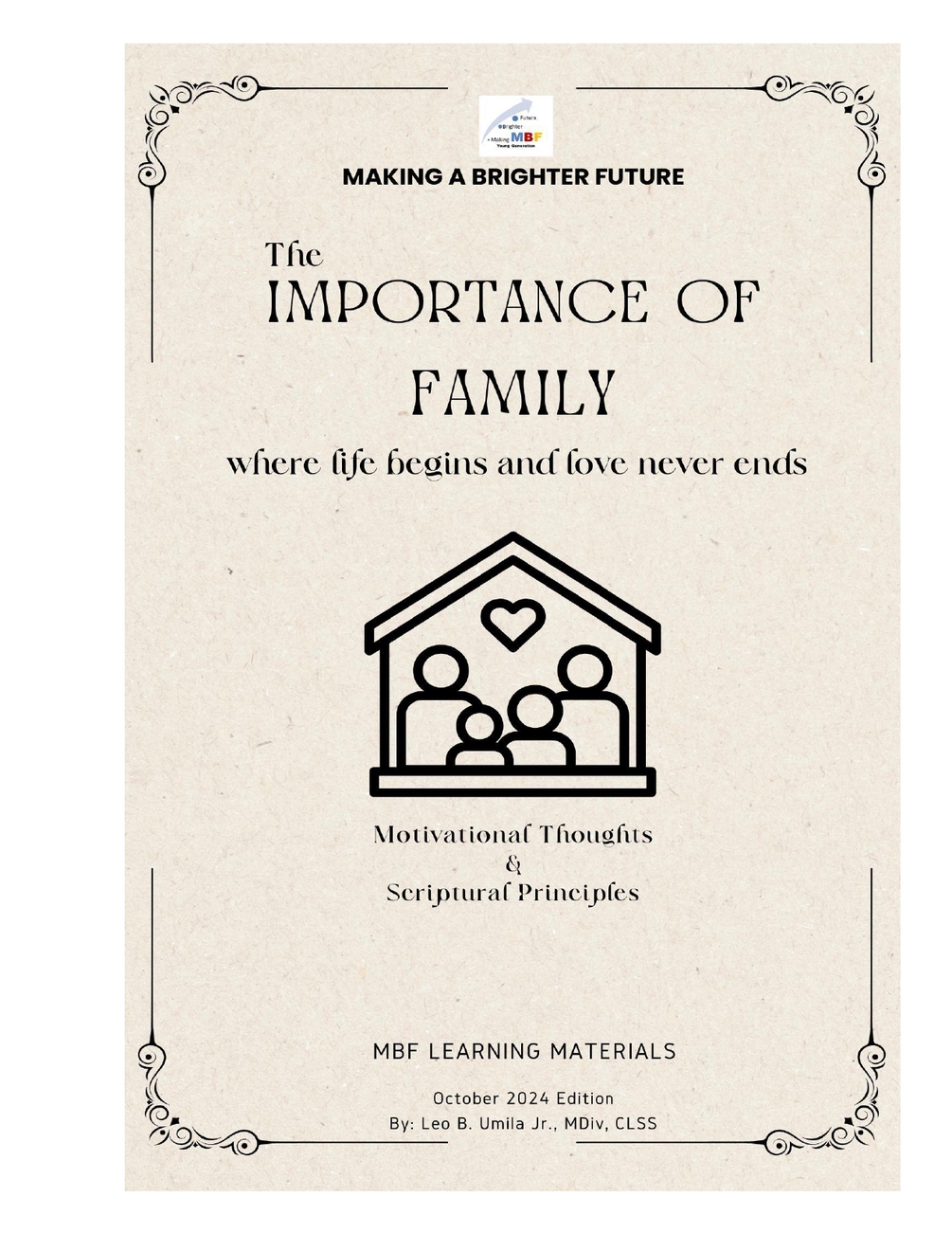 E-Booklet: The Importance of Family