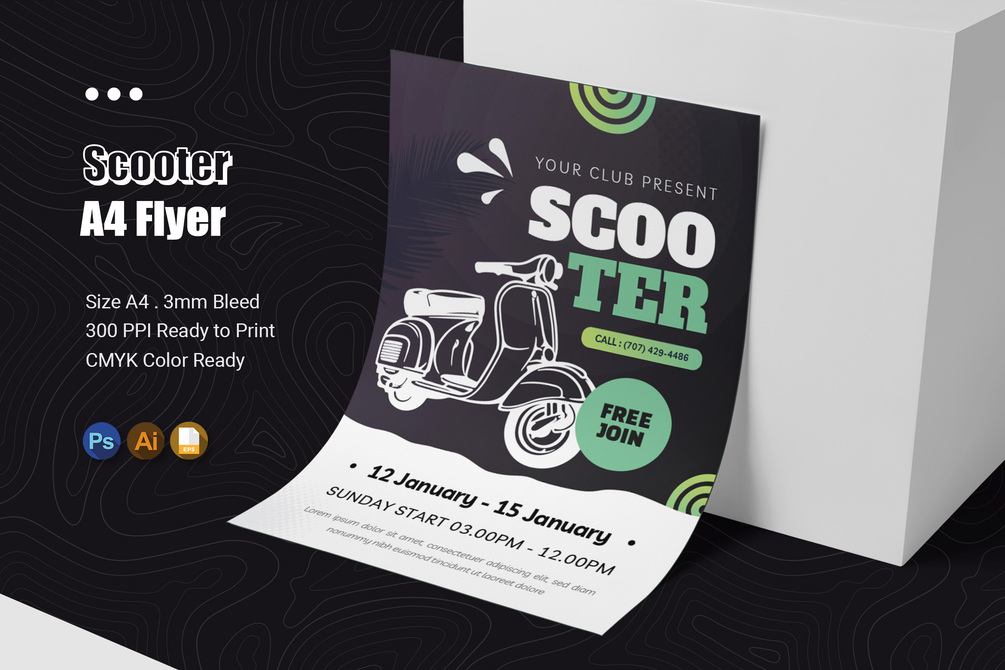 Scooter Gradientio Flyer