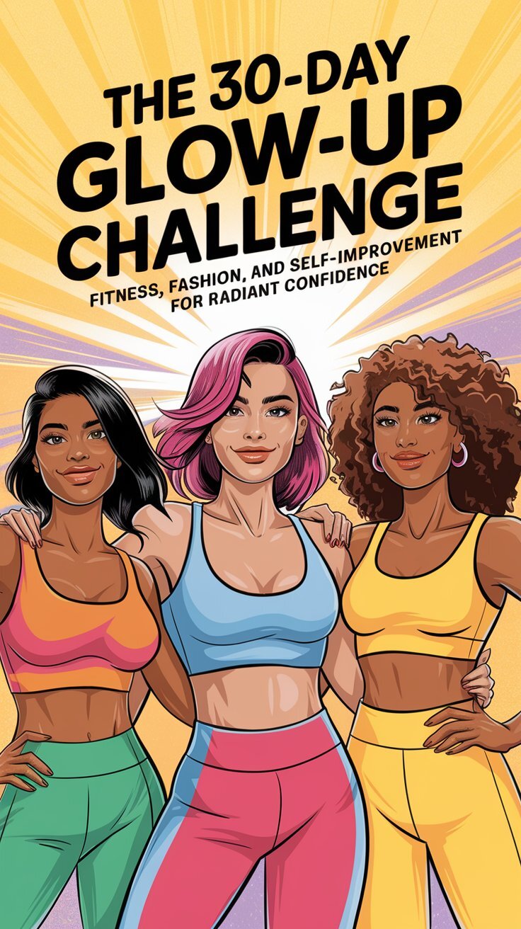 The 30-Day Glow-Up Challenge: Fitness, Fashion, and Self-Improvement ...