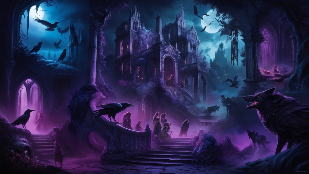 Mystical Realm: Explore the Fantasy-Dark Images of Dave Reed 🌌🔮