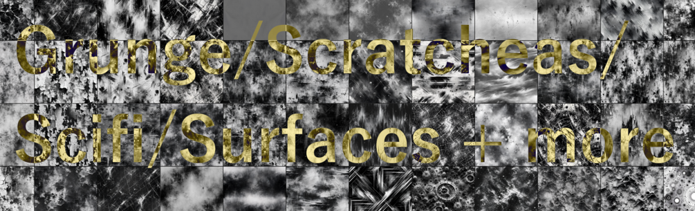 Grunge/scratch/damage texture packs