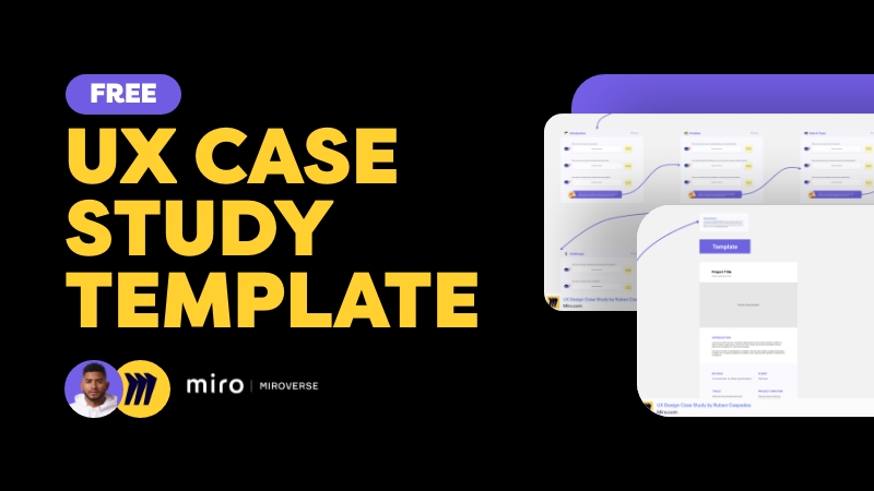 Struggling creating your portfolio? Use my FREE UX Case Study Template ...