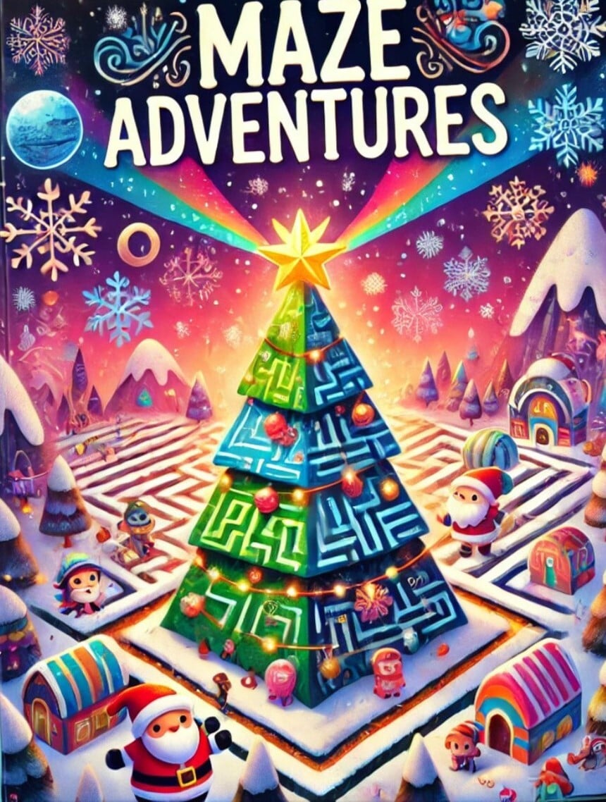 Maze Adventures for Kids: Fun Challenges Across Magical Worlds