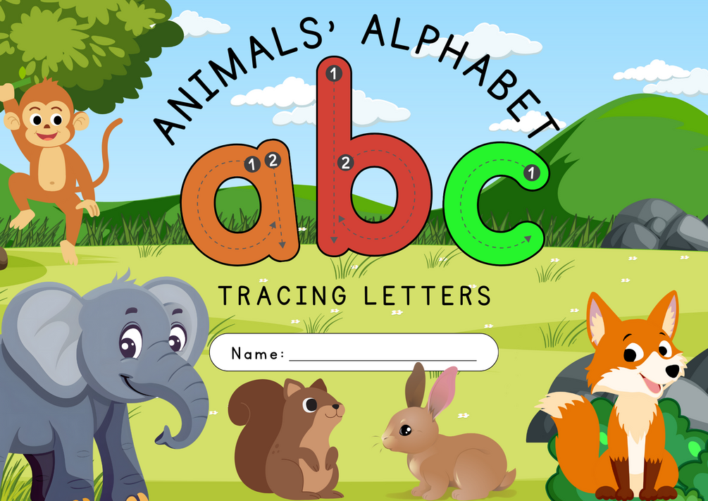 Animal Alphabet Tracing