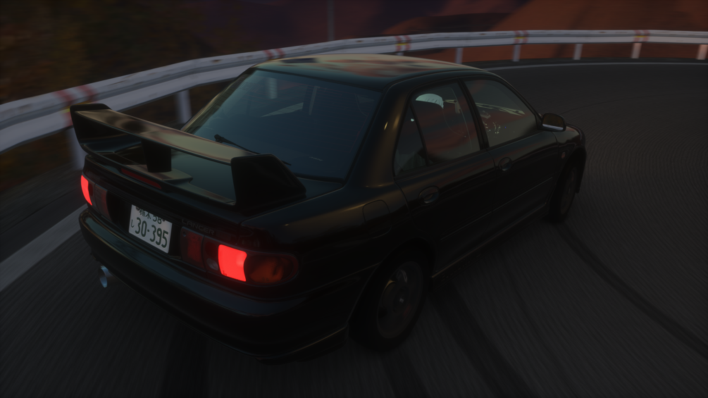 Initial D Kyoichi Sudo's Mitsubishi Lancer Evolution III GSR (CE9A)
