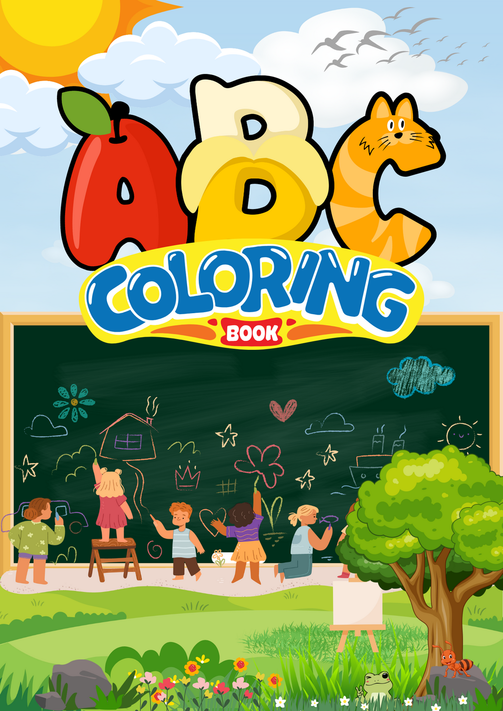 Bundle: All in One Coloring Book For Kids (100+ pages)
