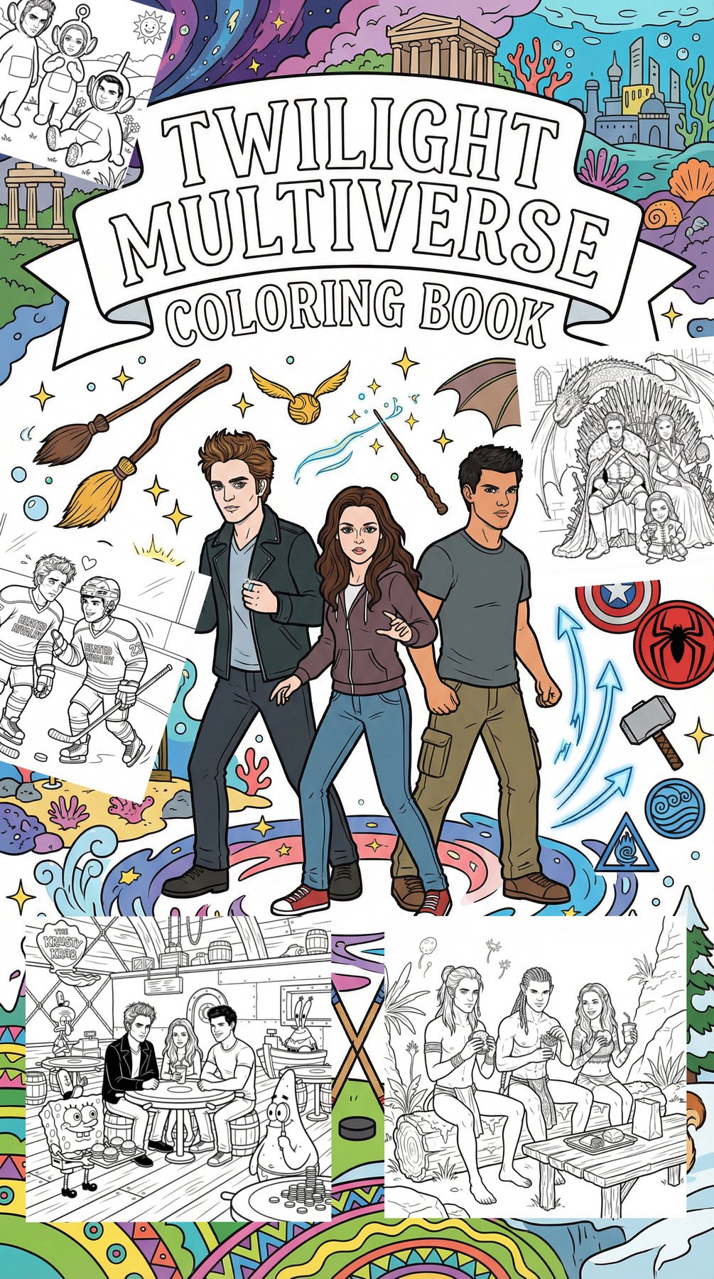 Twilight Multiverse Coloring Book