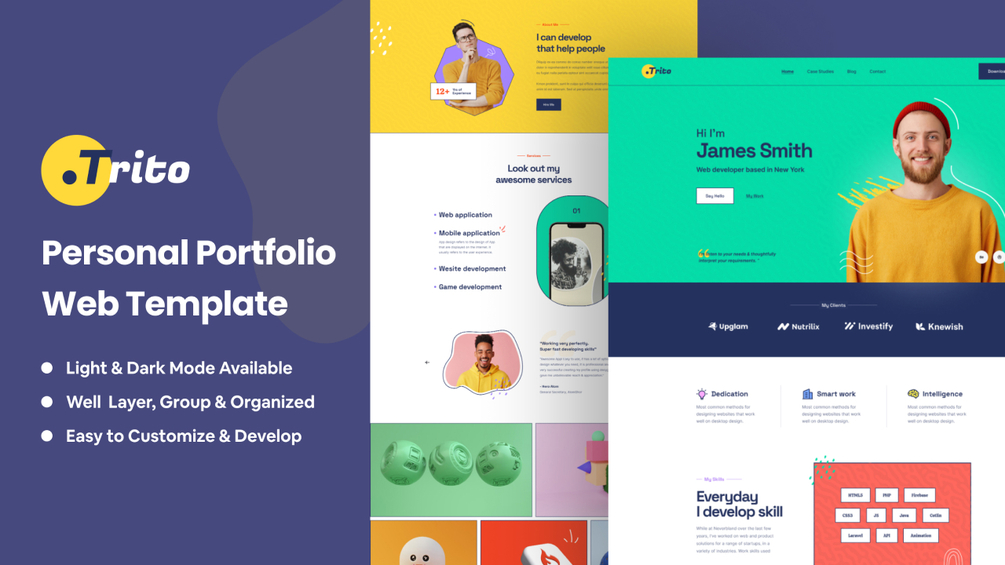 Trito - Personal Portfolio Website