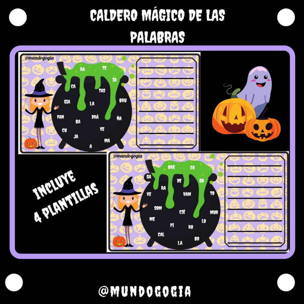 Caldero mágico de las palabras