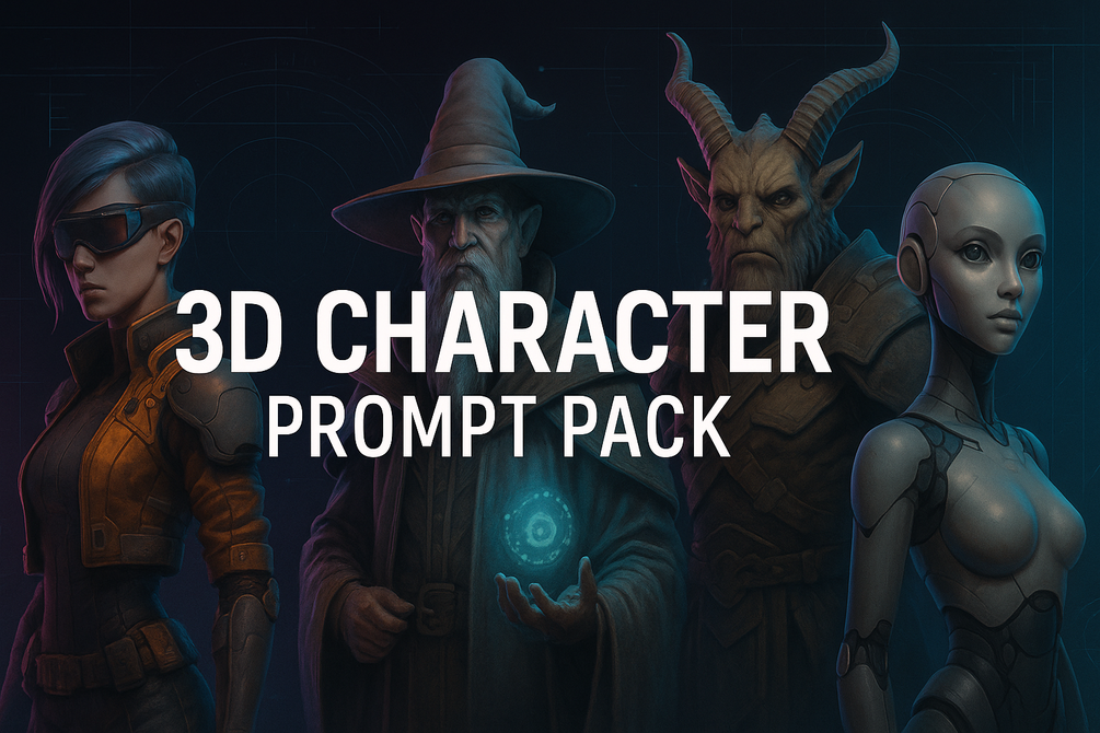 3D Character Prompts