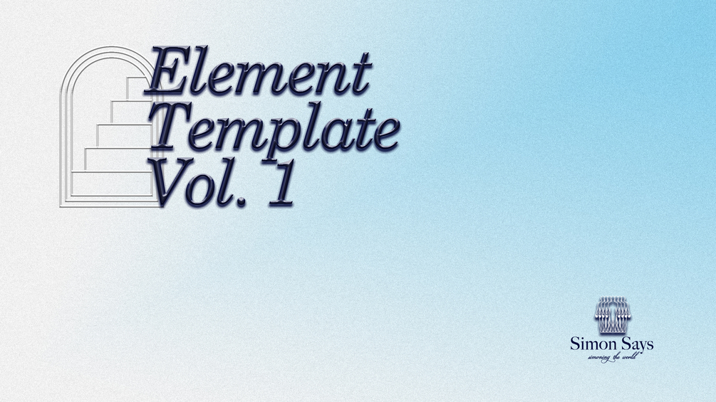 Element Template Vol. 1 - By Simon Says