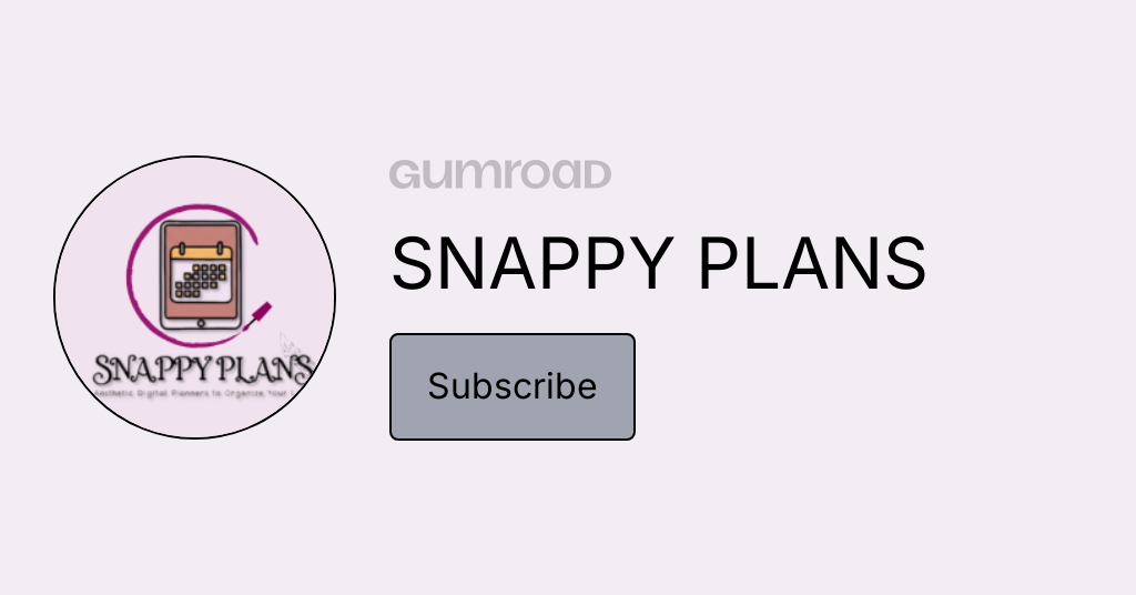 SNAPPY PLANS