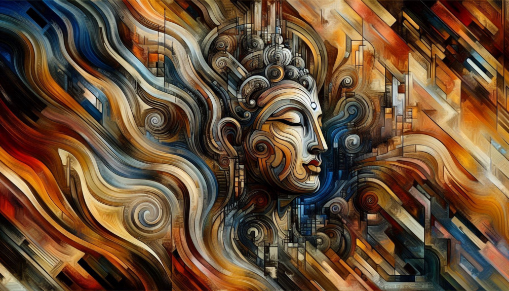 Discover the Divine: Abstract Image of the God Collection 🌿🌌 # ...