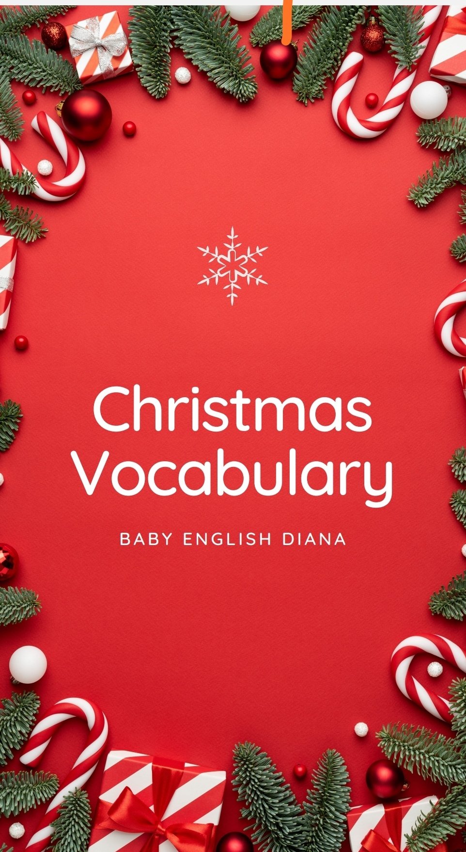 BabyEnglish Bilingual Christmas vocabulary