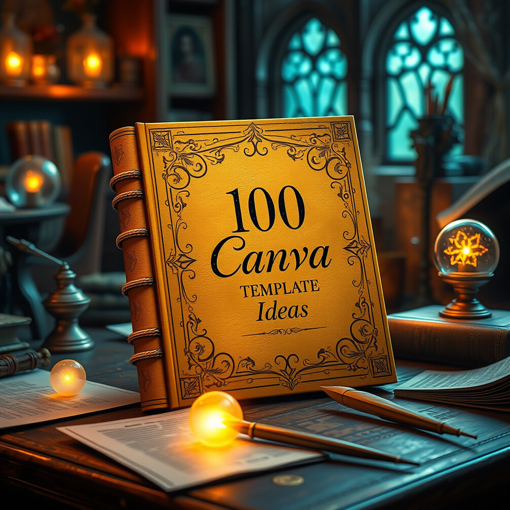 100- Canva Template Ideas To Create and Sell