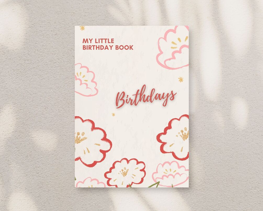 My Little Birthdays Book 05130