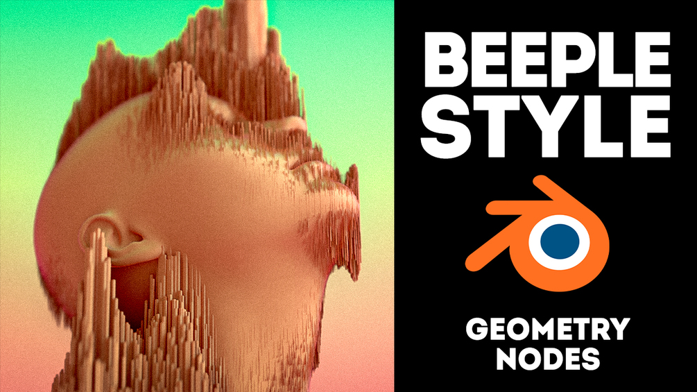 BEEPLE Animation Loop (Geometry Nodes) Project File