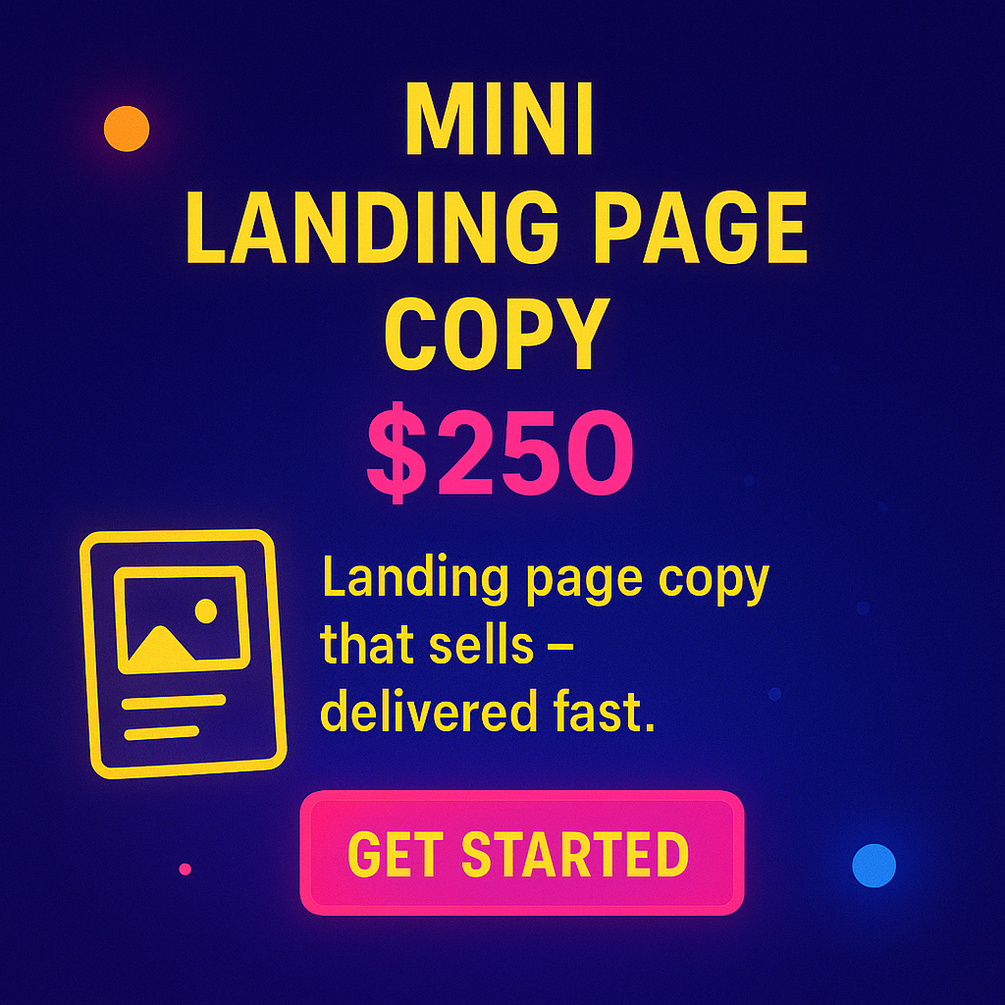 Mini Landing Page (Copy)