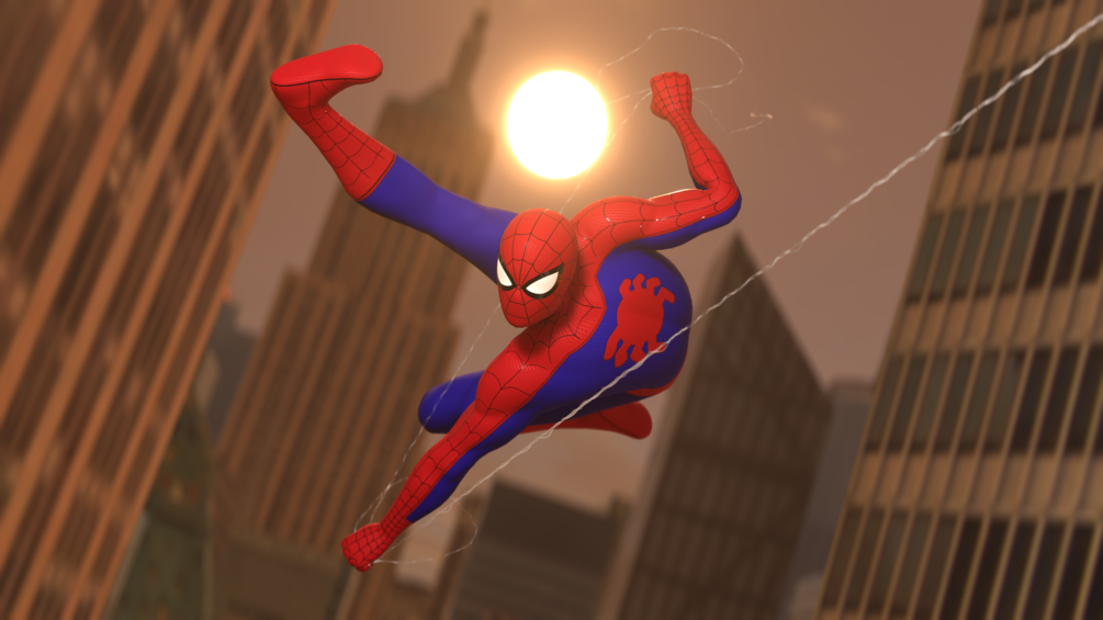 Spider-Verse Peter Suit Textures