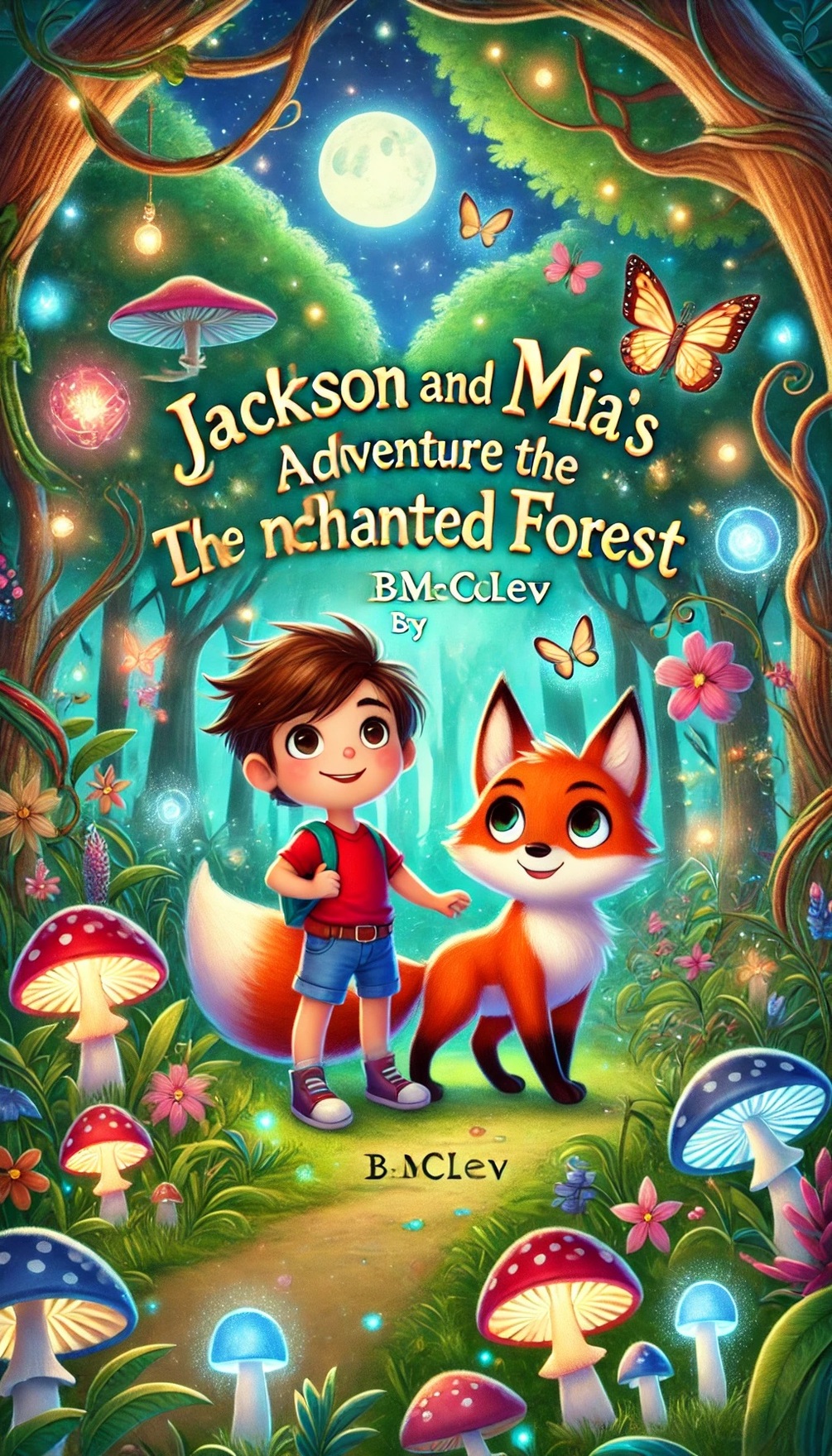 Jackson and Mia's Adventure in the Enchanted Forest