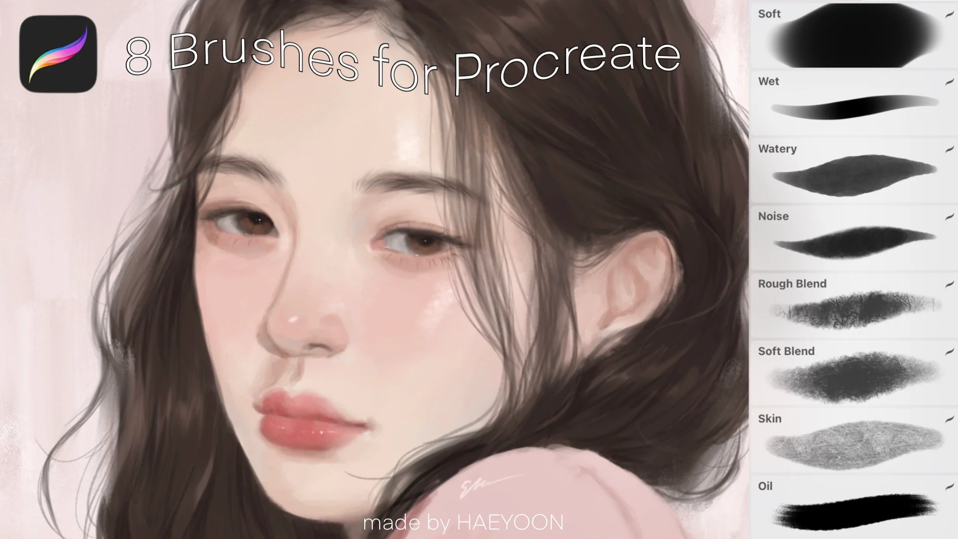 ⭐ GET 200+ Brushes for Procreate: Free (Only Today) - Lovell