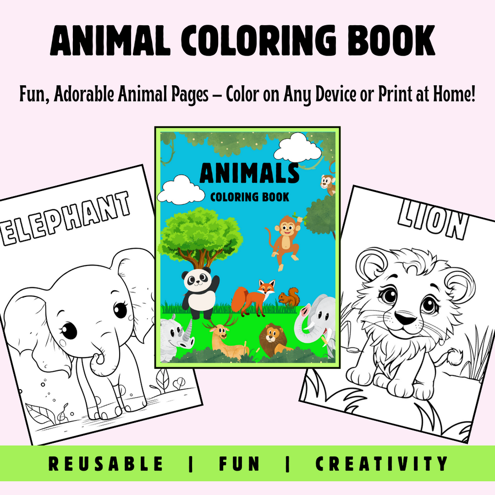 ANIMALS COLORING BOOK