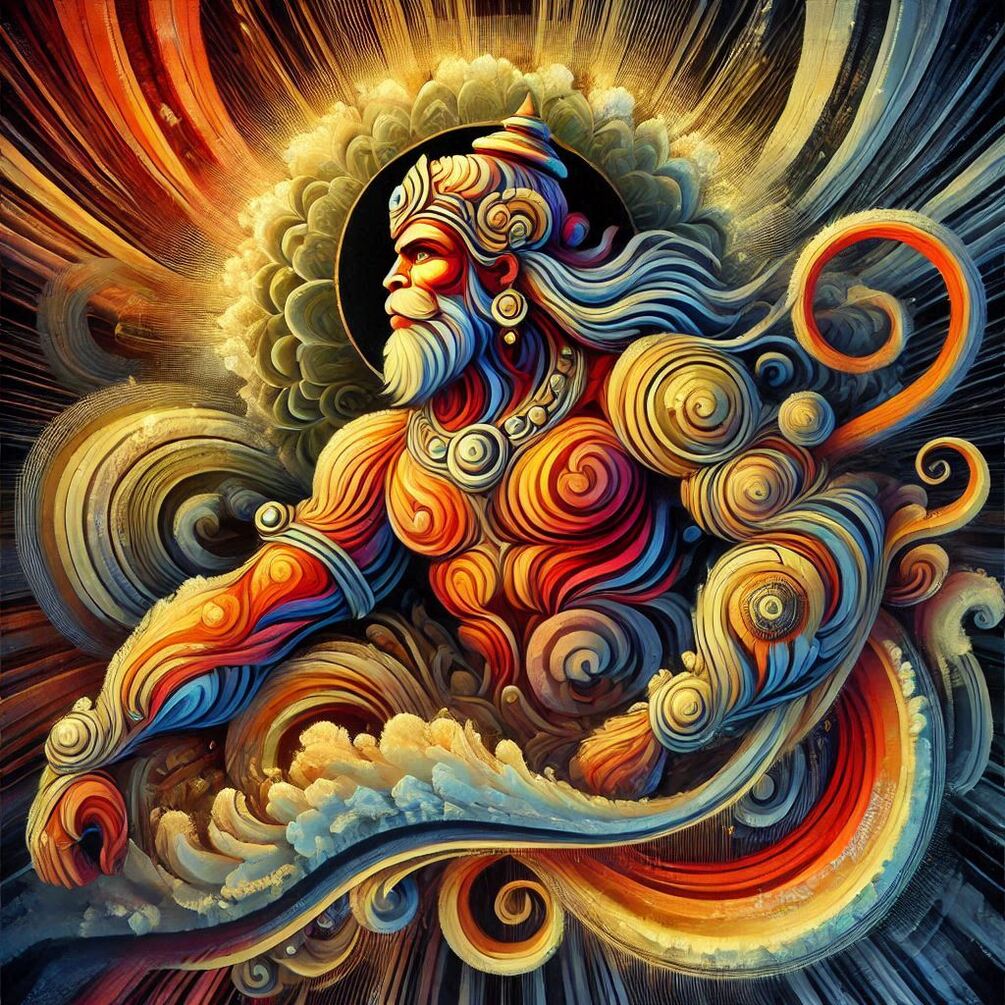 🌟 Unleashing the Power of Abstract_Hanuman: A Modern Twist on ...