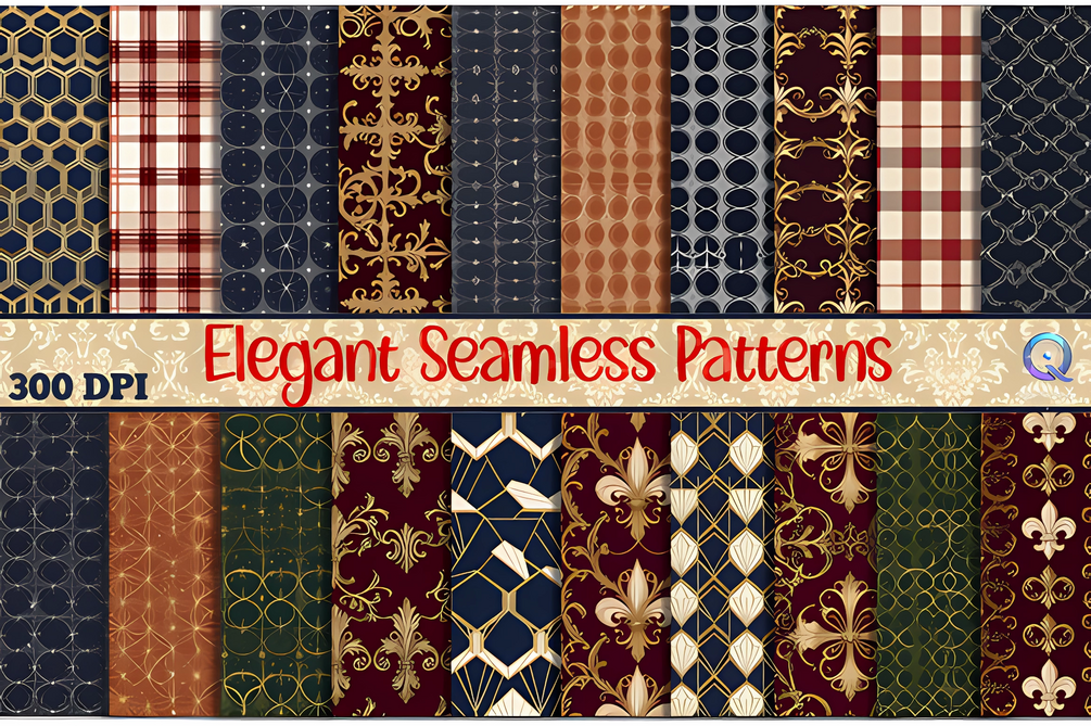 Elegant Seamless Patterns