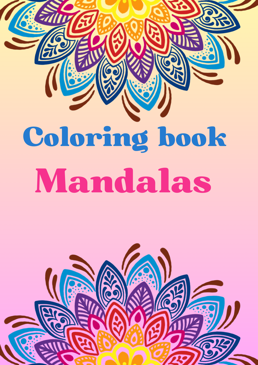 Mandalas 50 Instant Printables PDF Coloring Book for Children and Adult