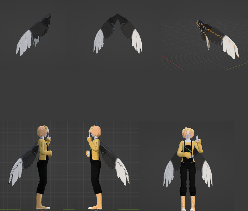 Elytra Minecraft Wings VRChat