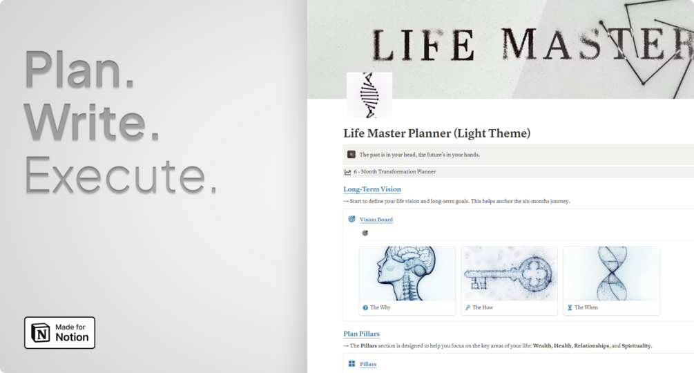 Life Master Planner