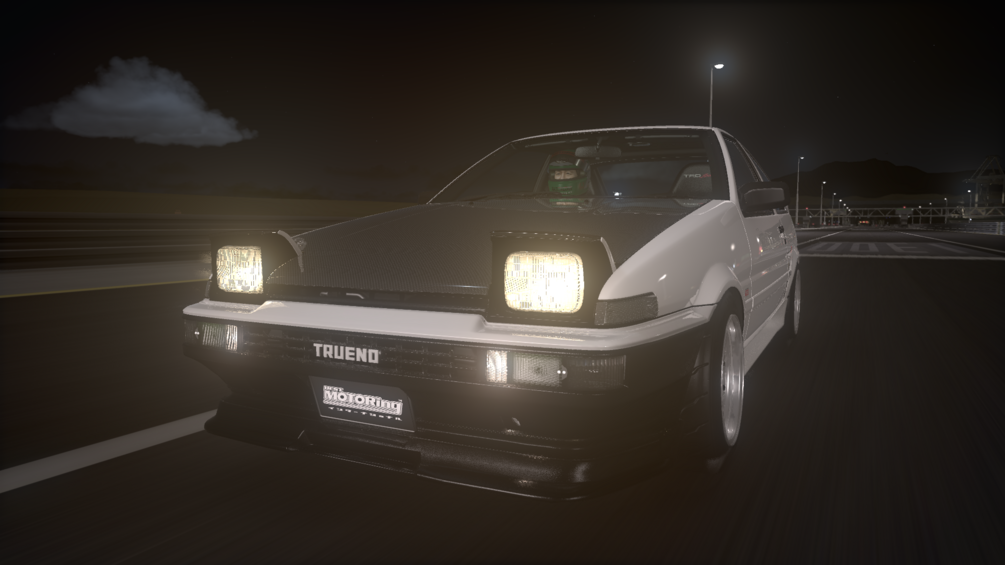 Keiichi Tsuchiya's Toyota Sprinter Trueno GT-V (AE86) 8200 RPM 20V Blacktop