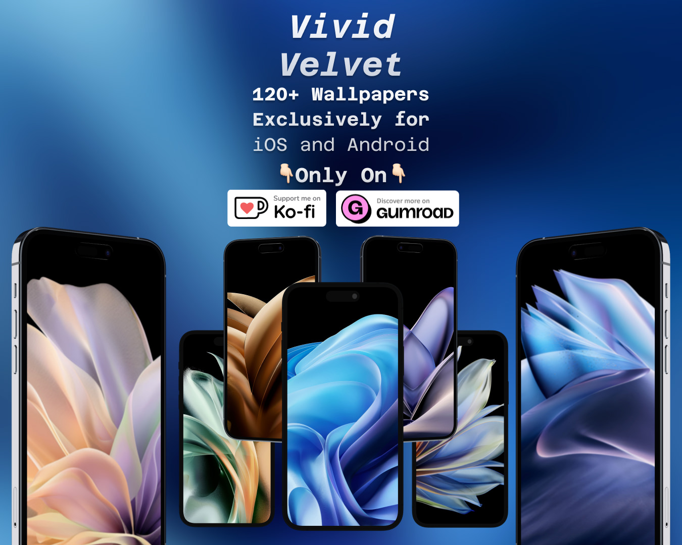 🎉Vivid Velvet - 120+ New Wallpapers in 1 Great Collection Available NOW ! - PizzApp Design