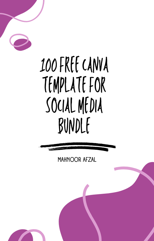 100 Free Canva Template For Social Media Bundle
