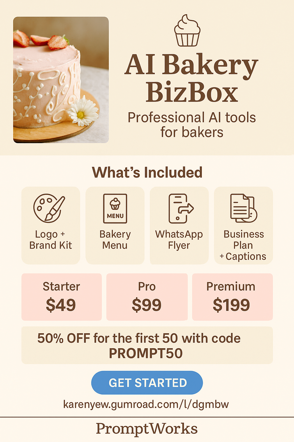 AI Bakery BizBox – Starter, Pro, Premium