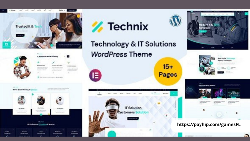 Technix - Technology & IT Solutions WordPress Theme
