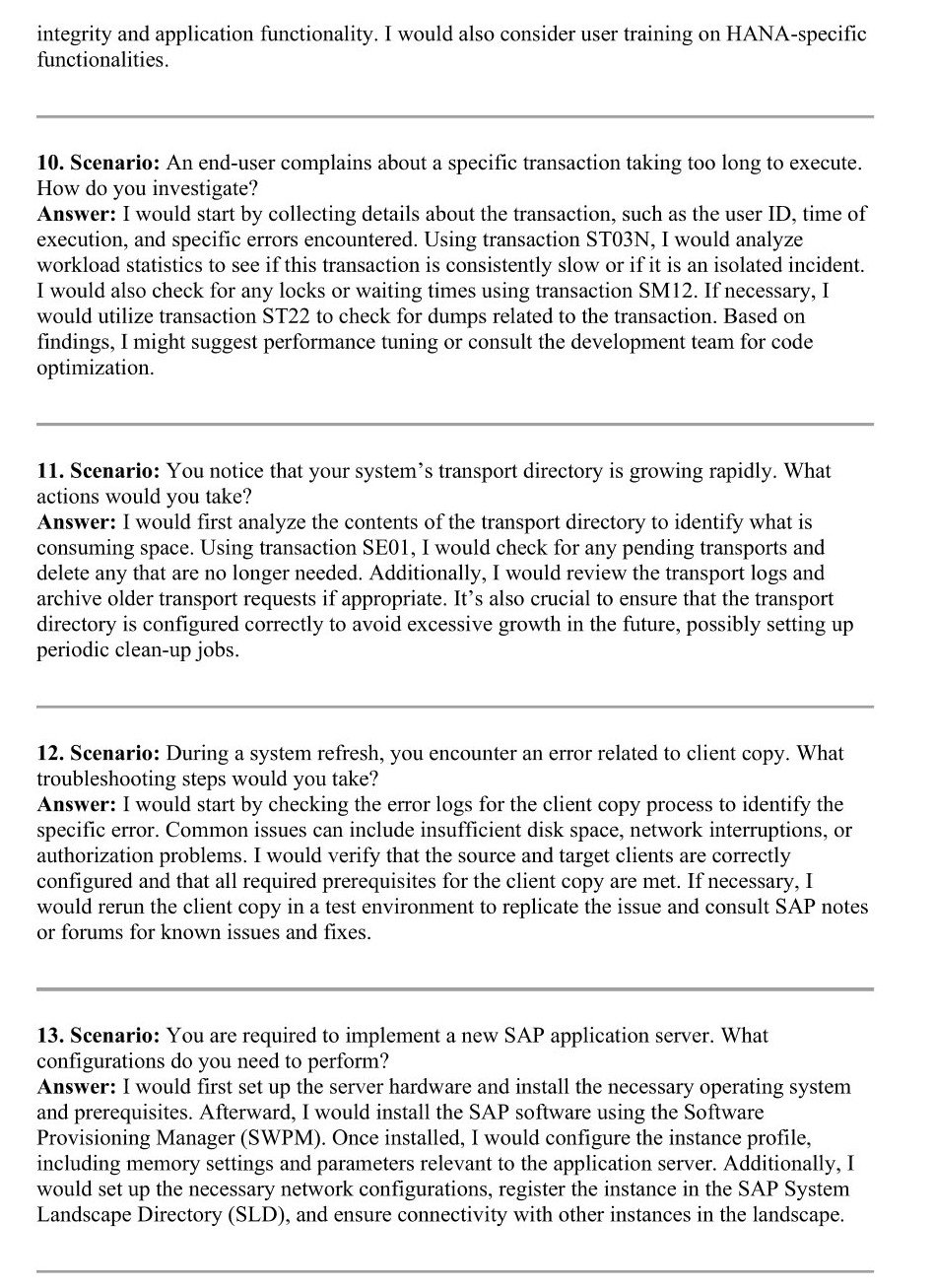 8 PDFs of ALL Types of Most Asked Interview Q&A (Scenario-Based ...