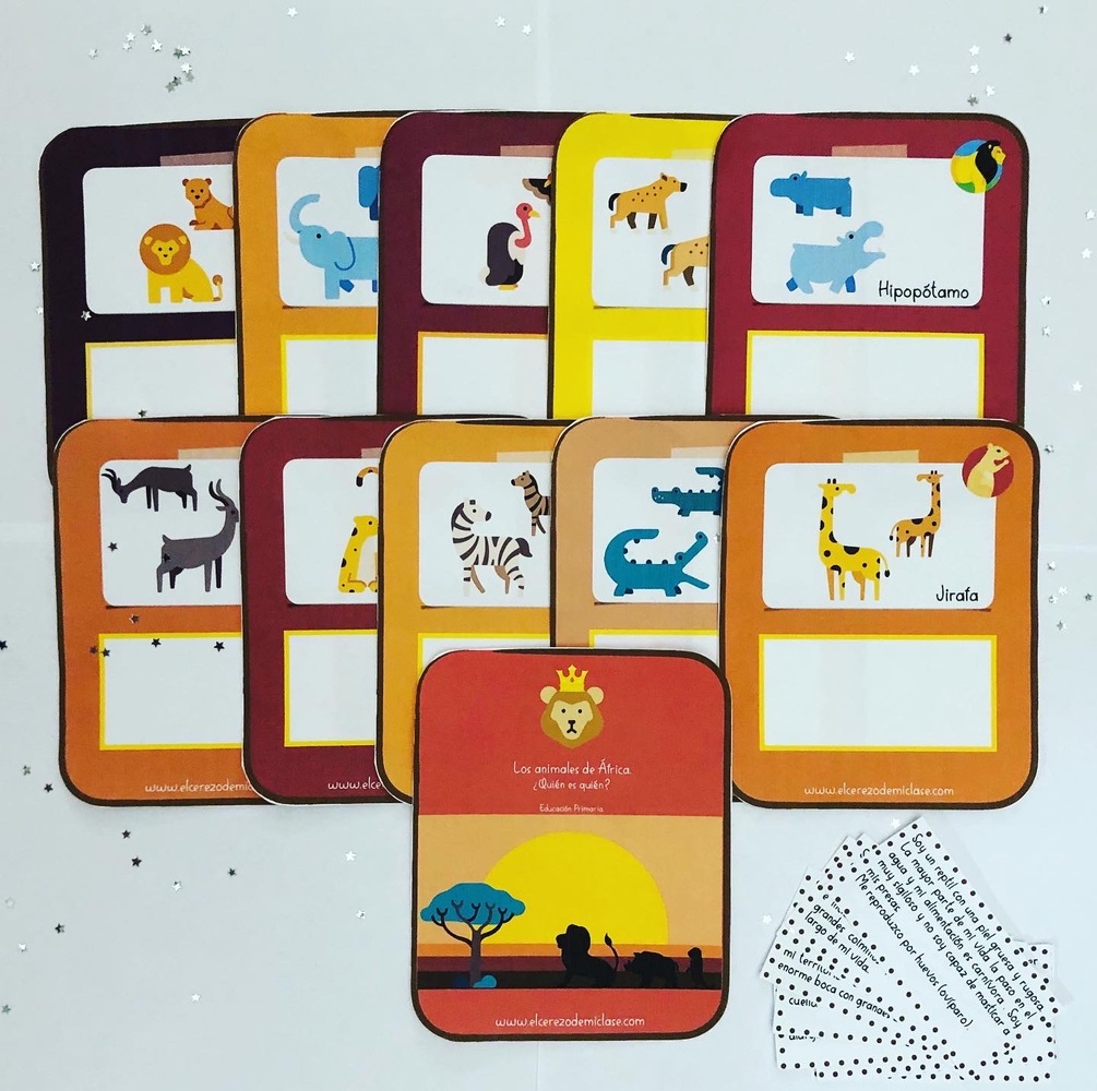 LOS ANIMALES DE ÁFRICA