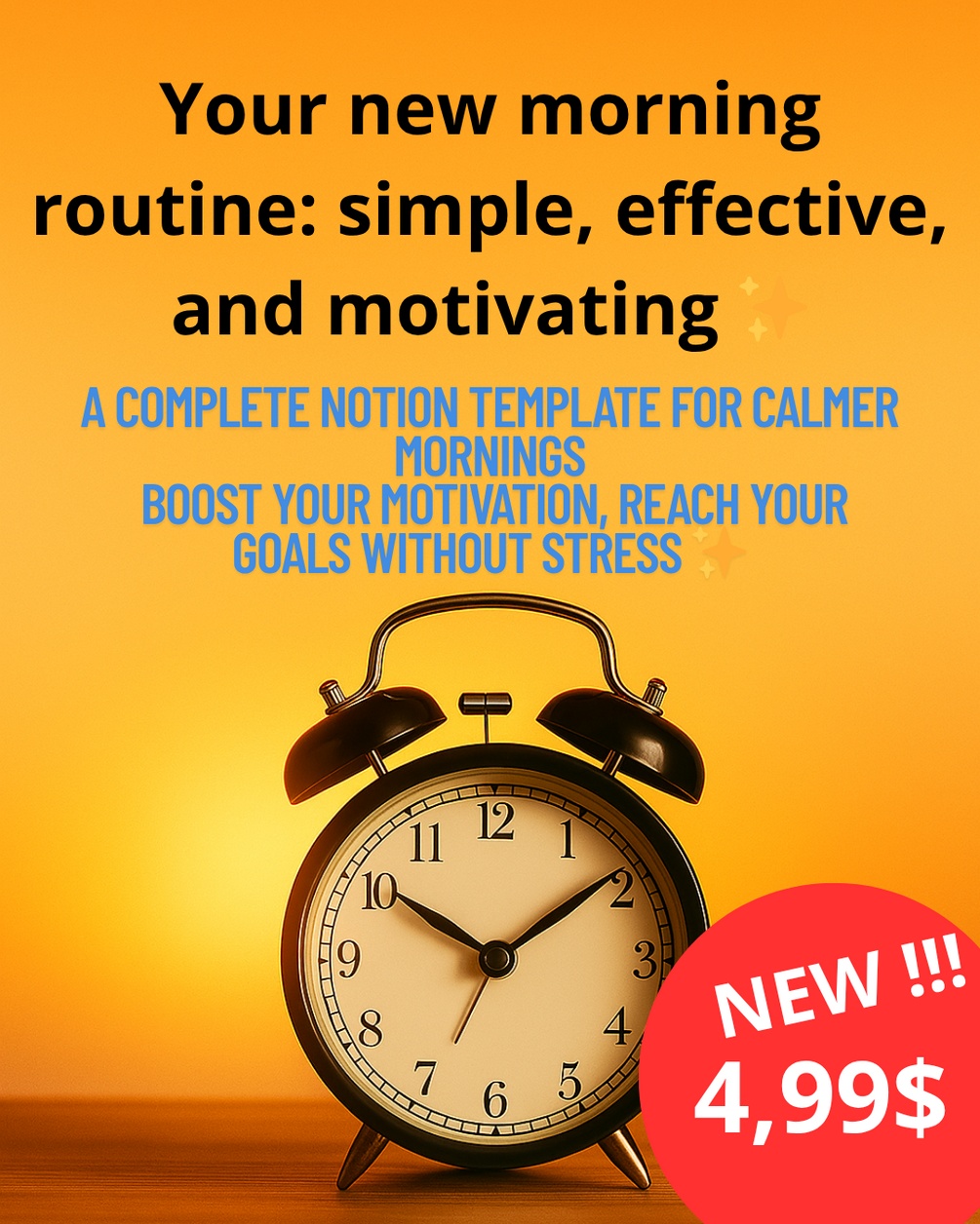 Your new morning routine: simple, effective, and motivating