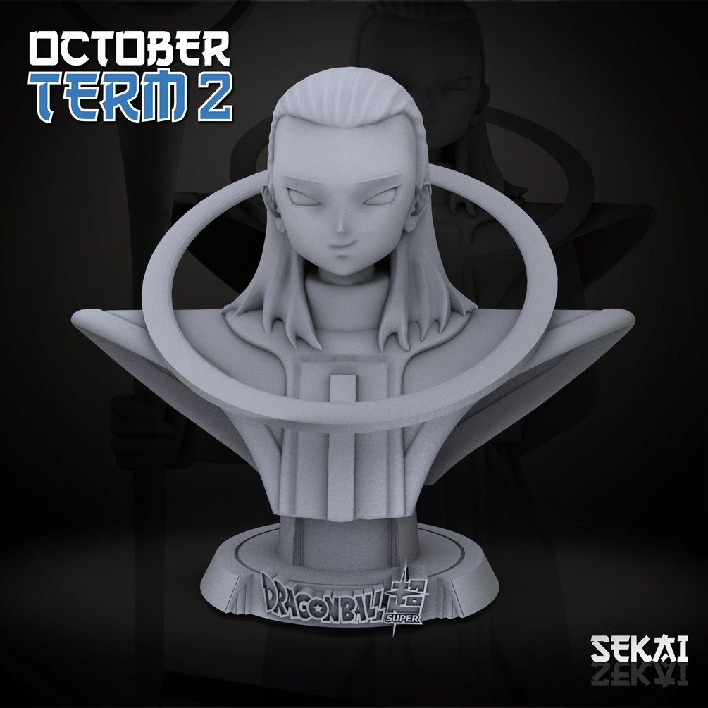 Sour Bust - Sekai 3D Models - Tested and Ready for 3D printing