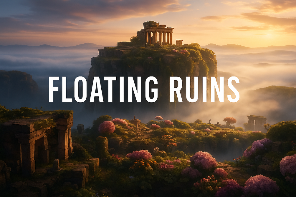 Floating Ruins (4 Images)