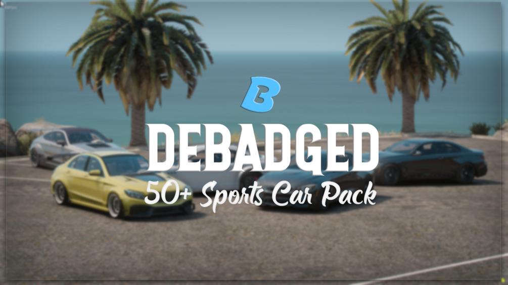 FiveM Debadged 50+ Sports Car pack