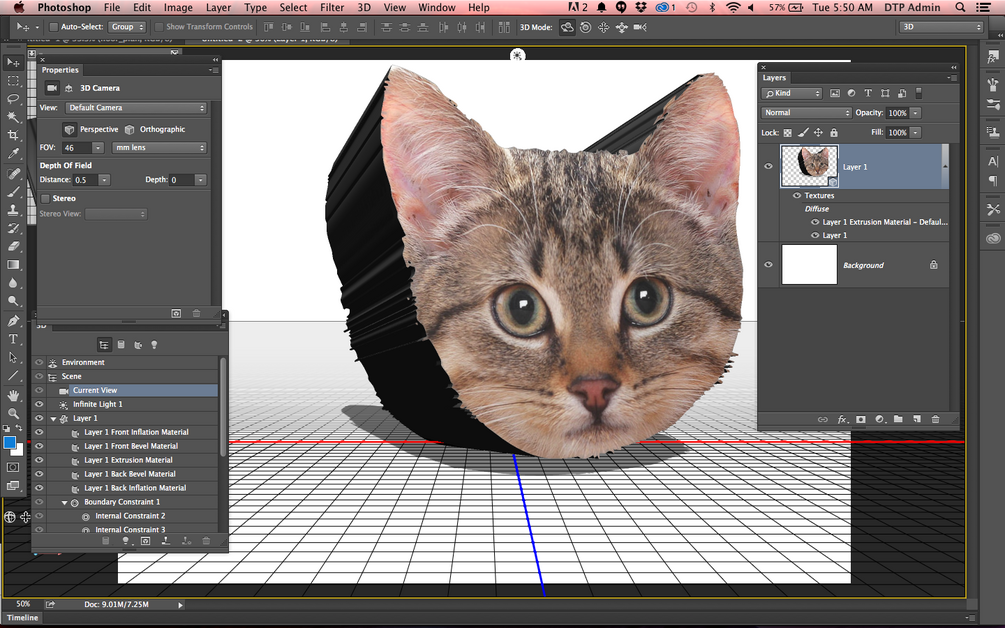 3D In Photoshop - A Quick Guide