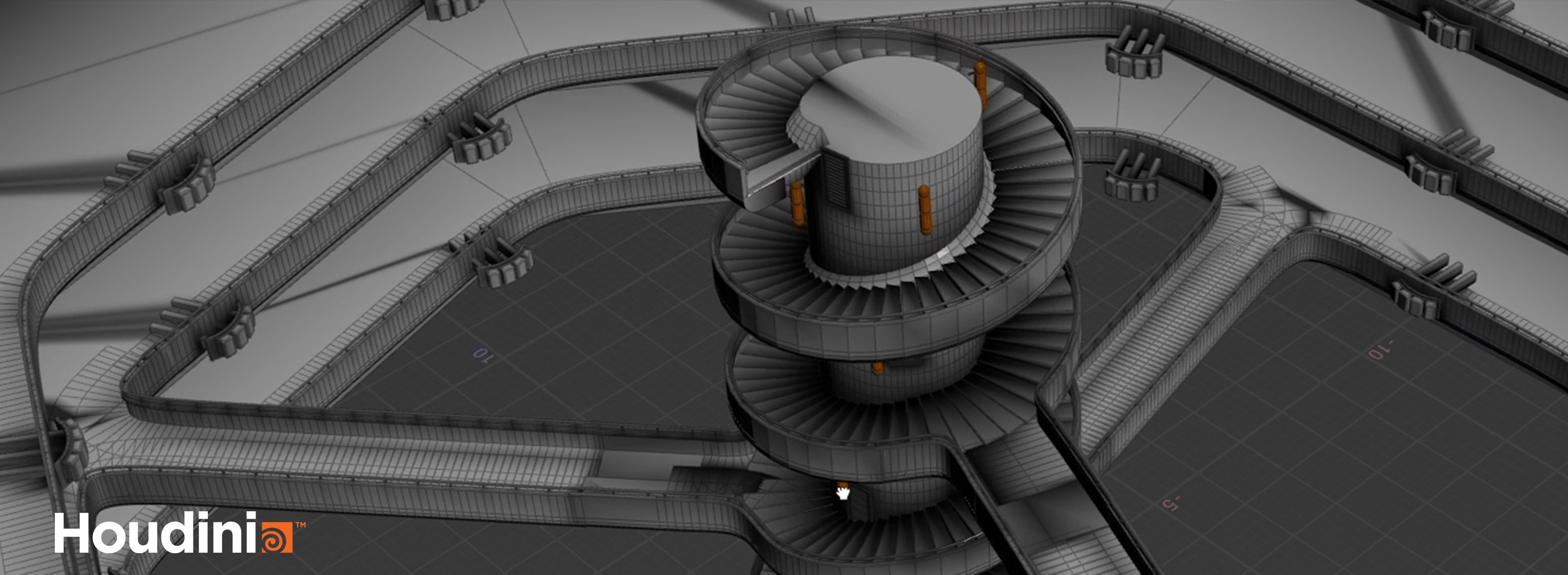 🔥 New Houdini Tutorial: Procedural SILO Is Here !!! - Radu Cius