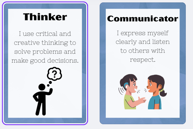 Printable Learner Profile Attribute Posters