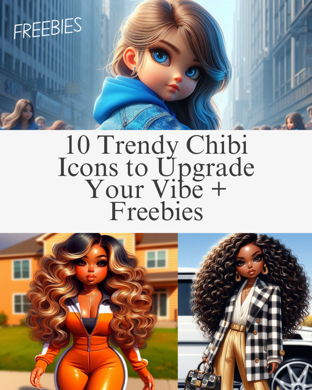 10 Trendy Chibi Icons to Upgrade Your Vibe + Freebies