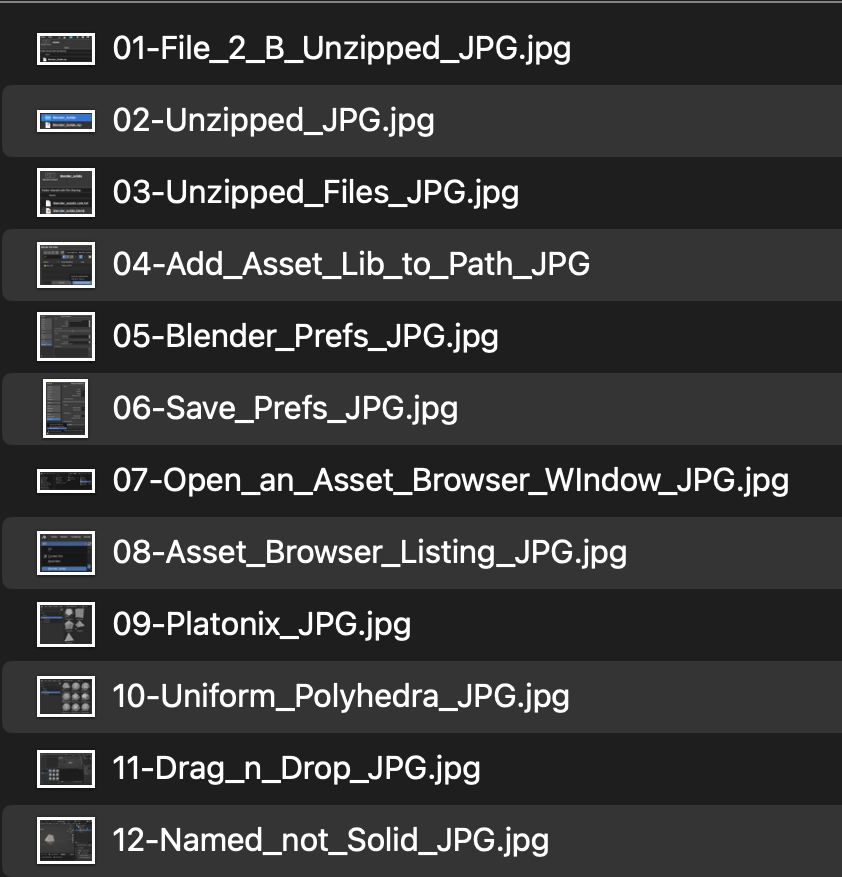 Blender Solids - Geometry Nodes Asset