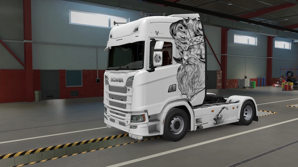 Scania R & S Vikings-S Cabin -Normal-High Roof